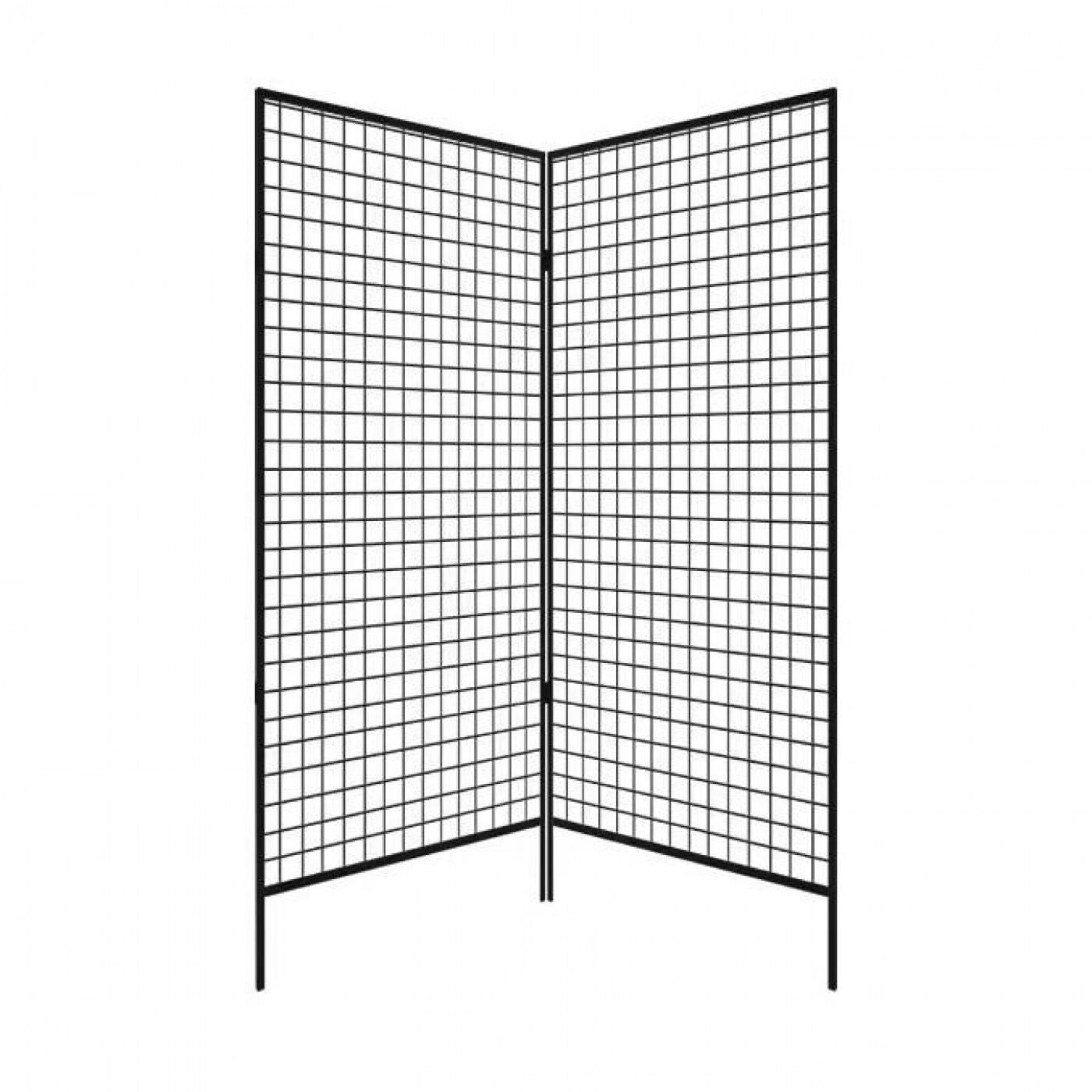 Dog Run Enclosure Animal Hutch Metal Expand Panel 0.6×1.5M (Set of 4)