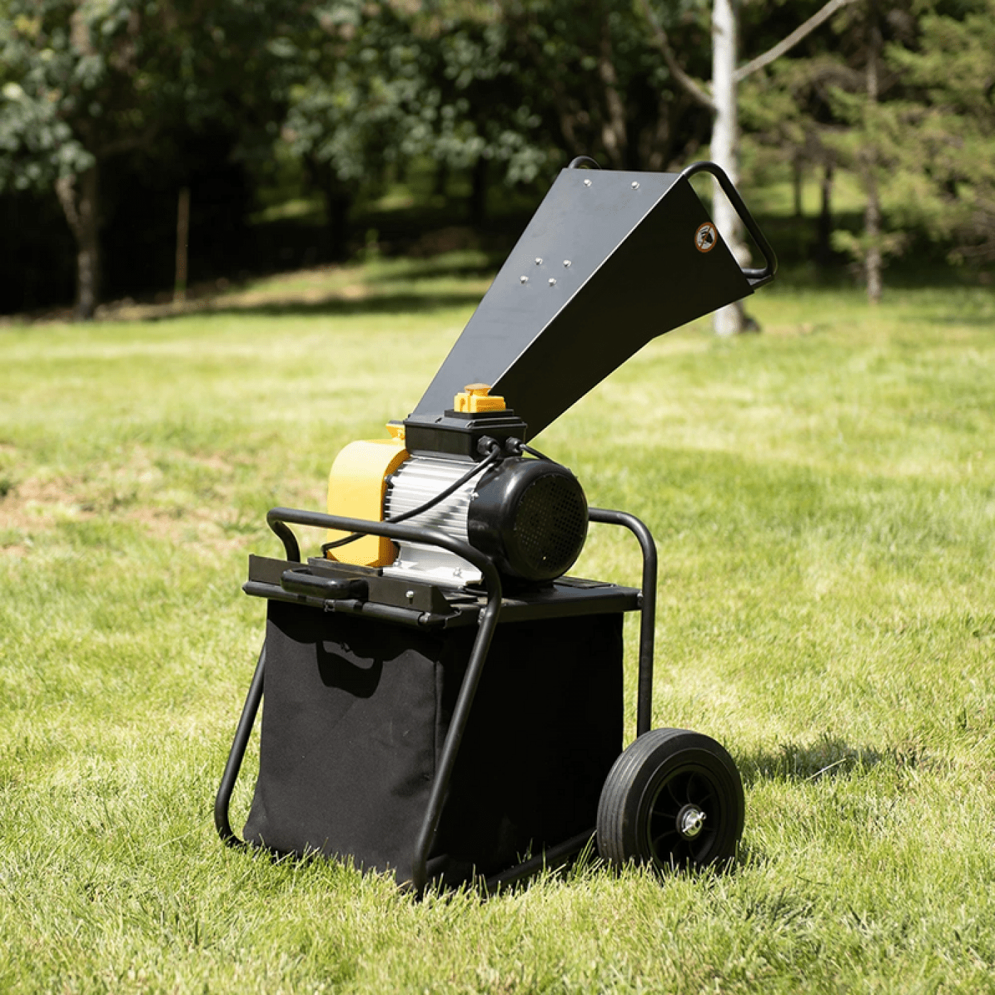 Electric motor Powered mini Small Wood Chipper
