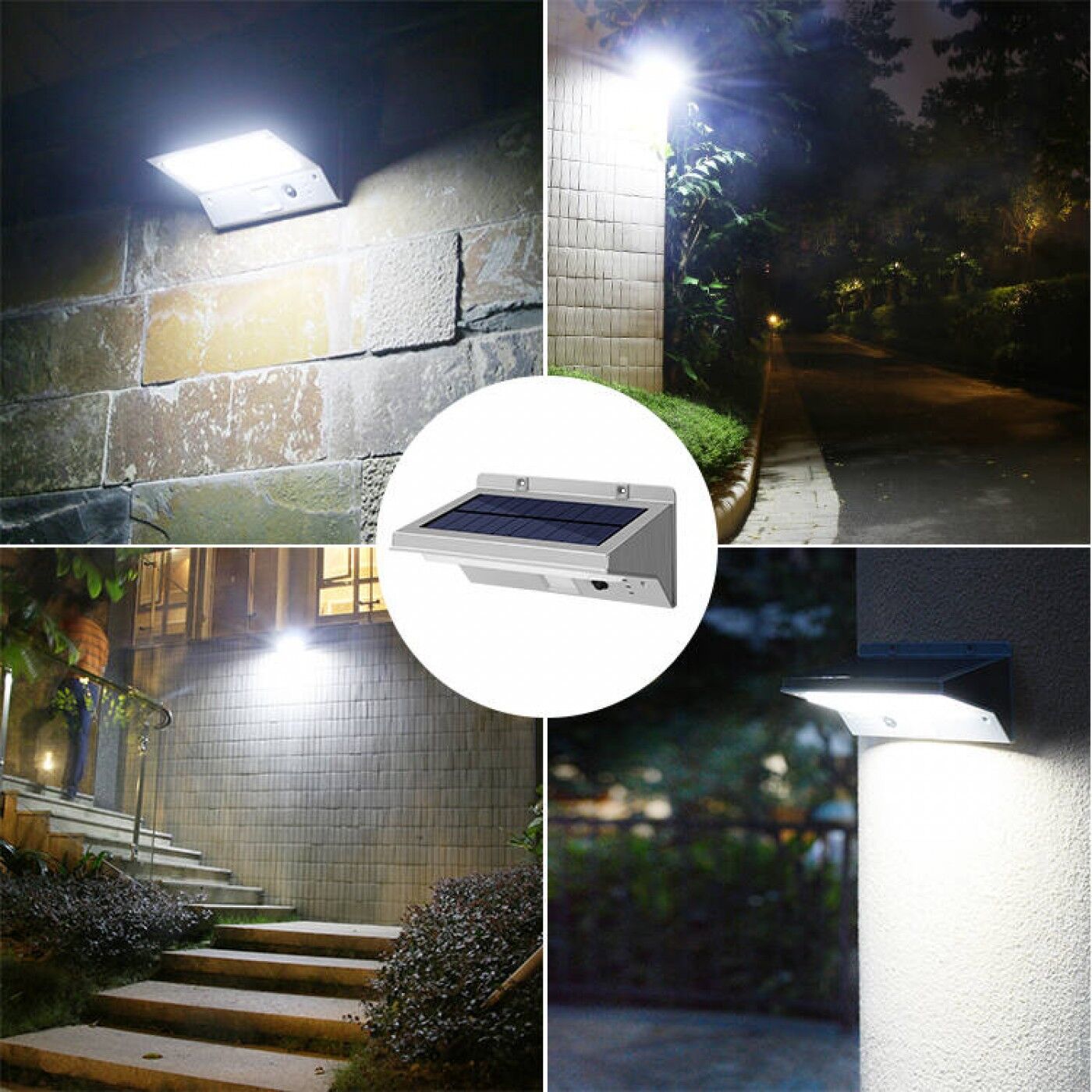 Solar motion sensor wall lights solar sensor light