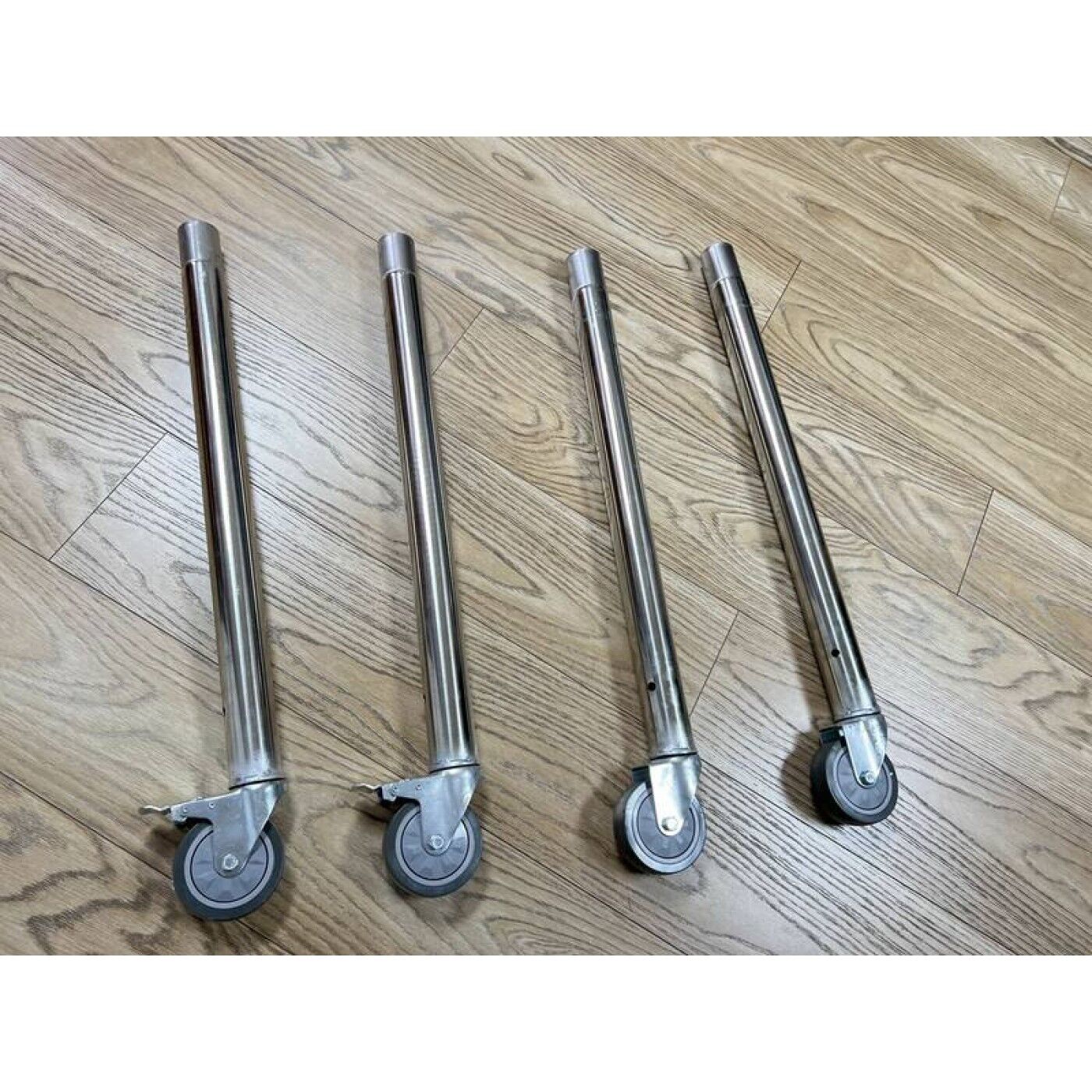 Pack of 4 - Stainless Steel Post Wheels