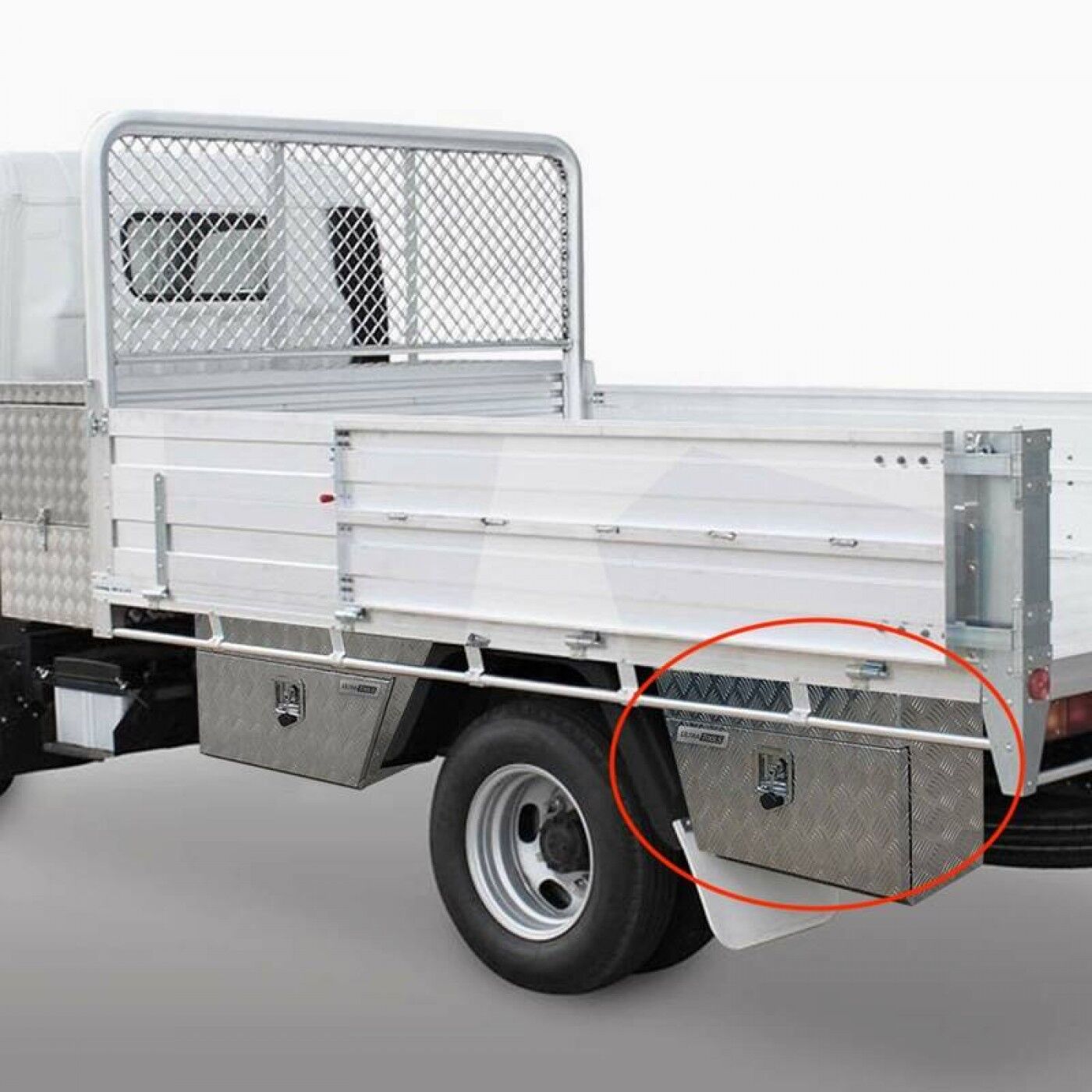 Ultra Tools 1.5mm Aluminium 750x250x400mm Under Tray Side Tool Box ...