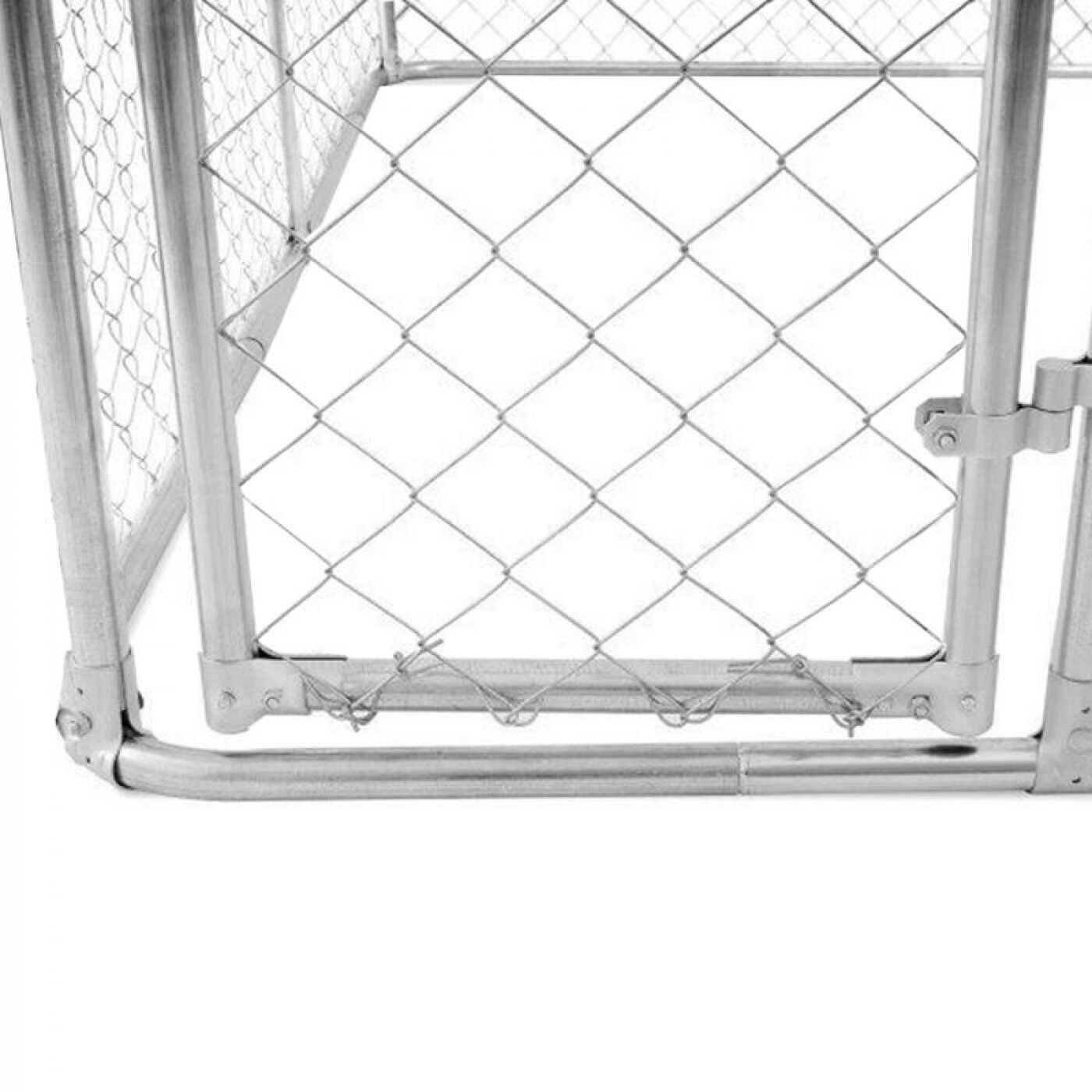 Outdoor Big Cage Pet Kennel Steel Fence 2x2x1.8m