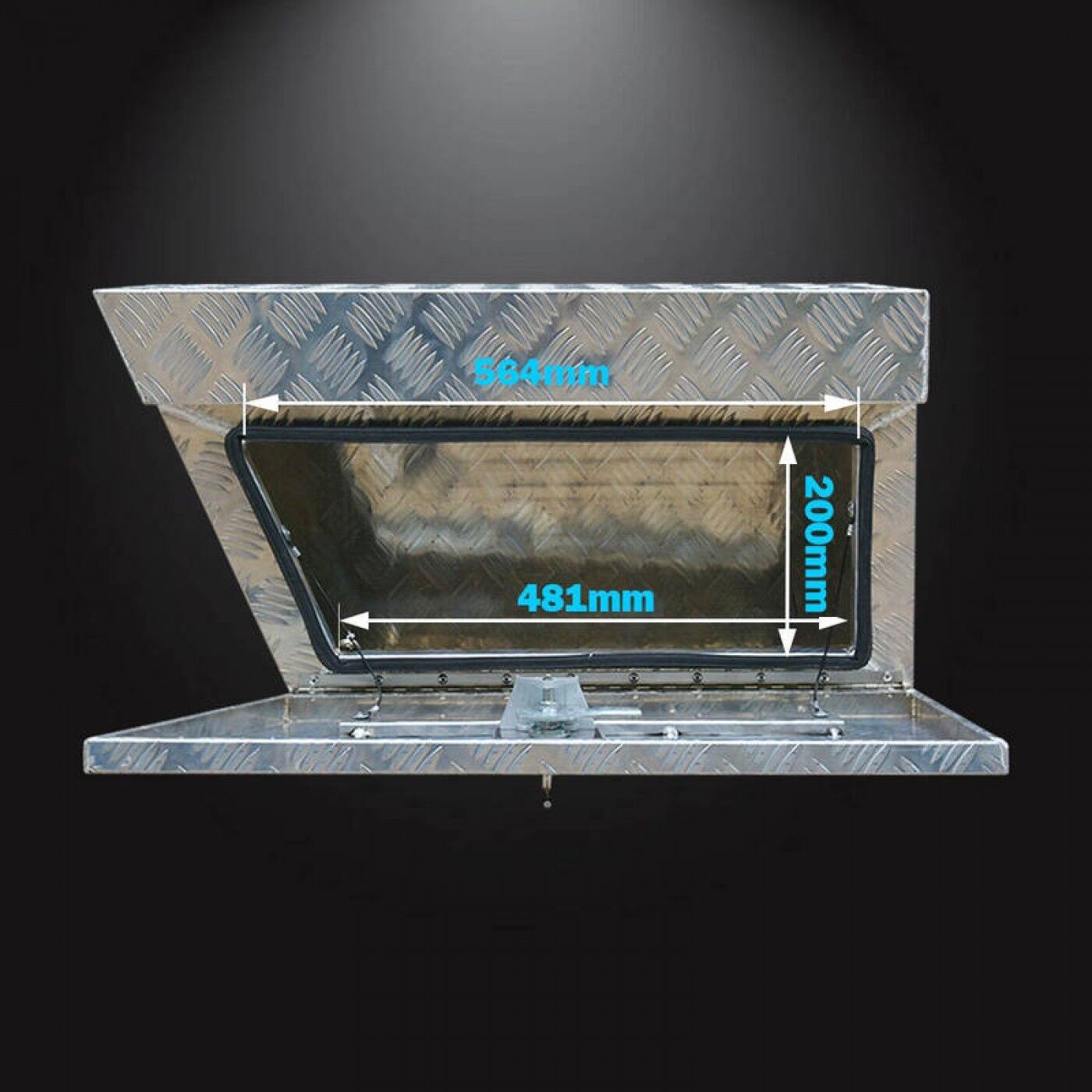 Ultra Tools 1.5mm Aluminium 750x250x400mm Under Tray Side Tool Box ...