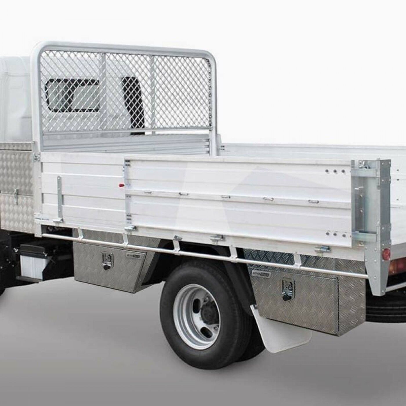 Ultra Tools Aluminium 3 Drawers Side Opening Tool Box + Under Tray Side ...